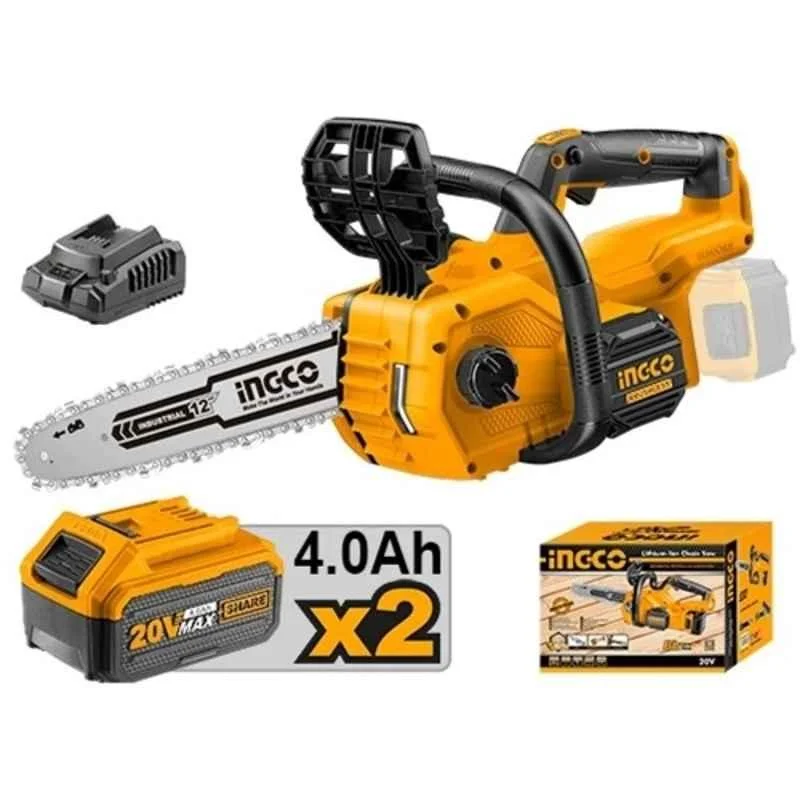 CORDLESS CHAINSAW 12" INGCO (CGSLI201286) | ToolsMart1